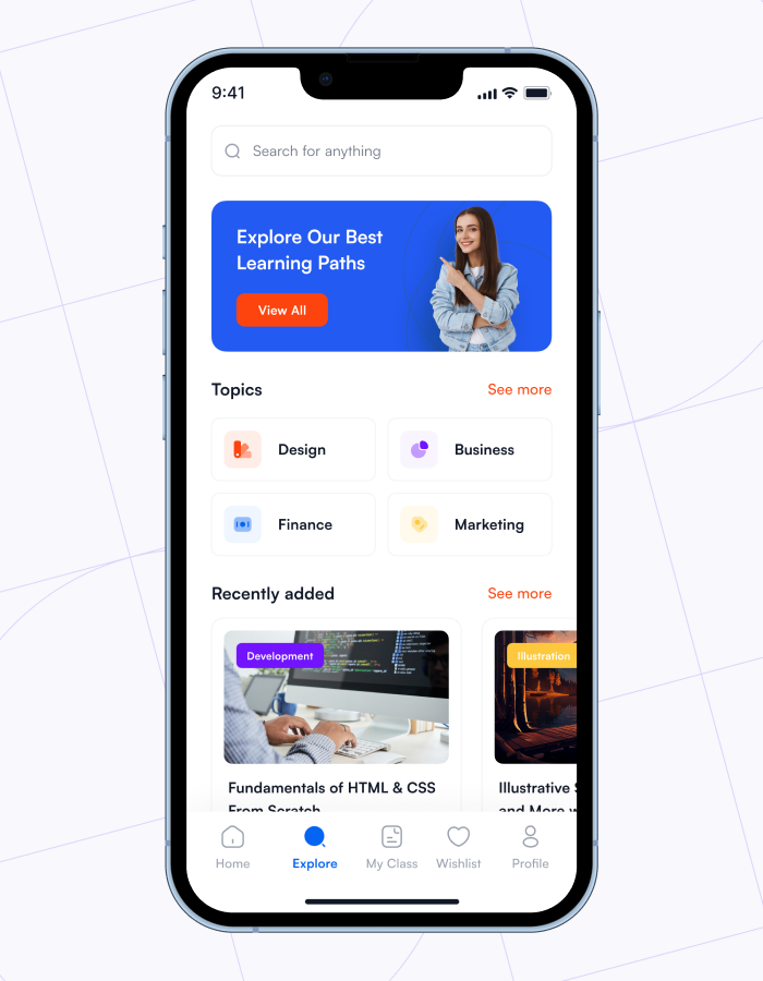 Learn Ease - Flutter Online Education Learning App Template | Educational Course App | Ui Kit by ...